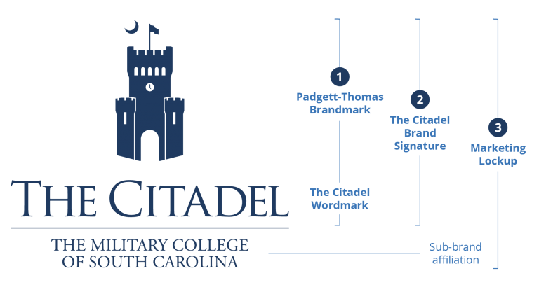 The Citadel Logo : The Citadel Brand Guidelines